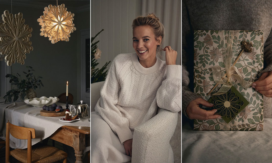 Rustika juldekorationer – se nya samarbetet mellan Ellos Home och Emily ...