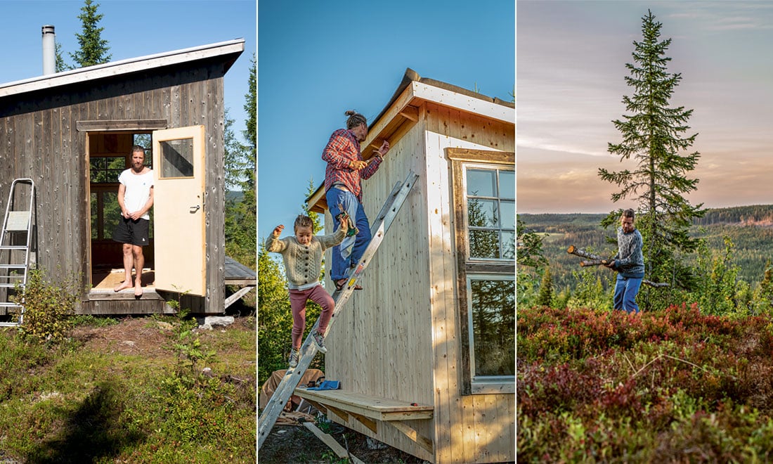 Husdrömmar-Markus bodde ensam i tält i fyra år - Hus & Hem